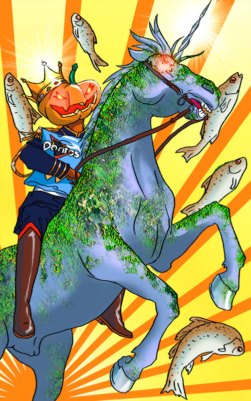 ALL HAIL THE PUMPKINKING - Irusu - Trick or Treat Exchange - Fandom ...